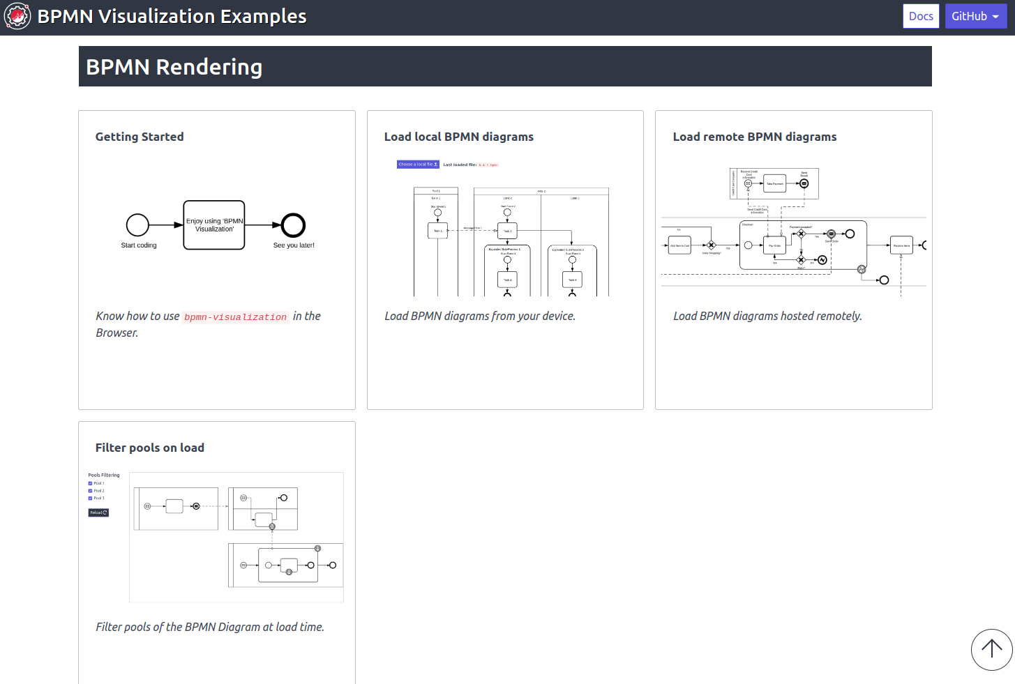 [BUG] The back to top button in the example HTML home page doesn't display anymore on Firefox ...
