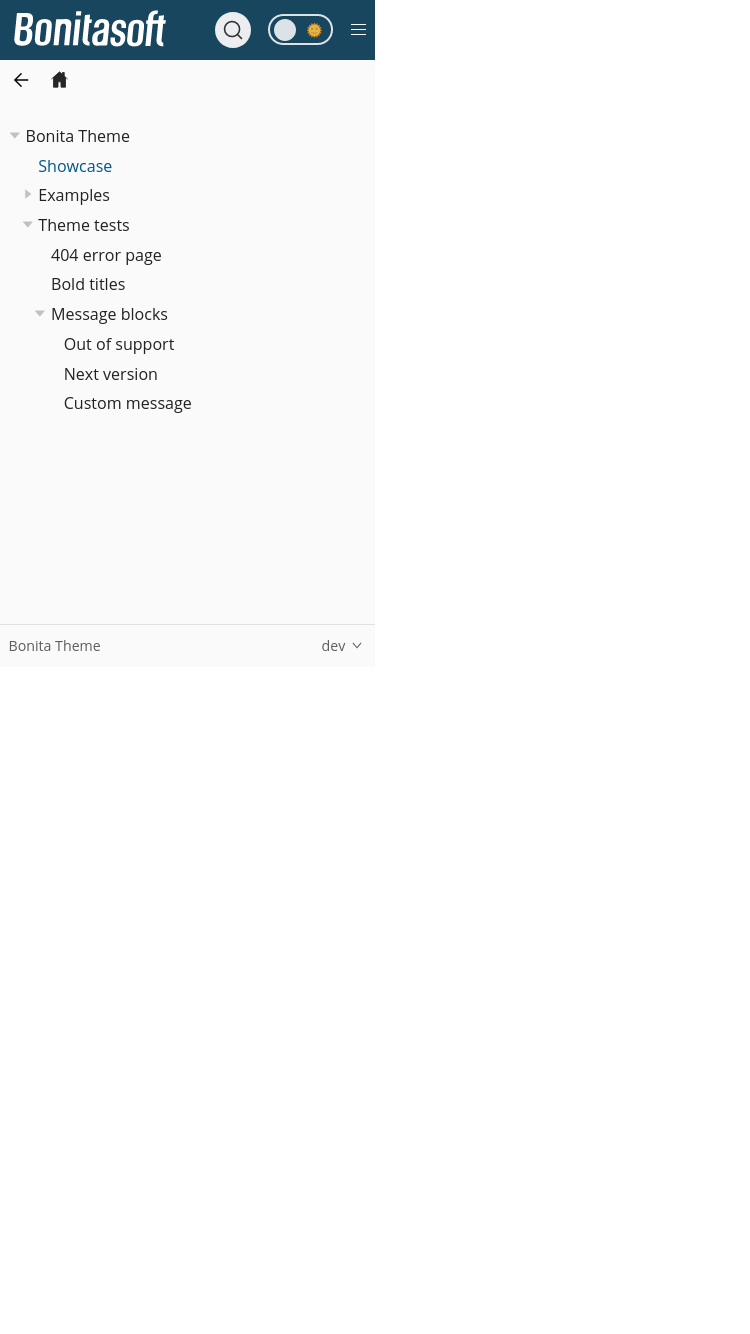 On mobile, the nav bar is partially hidden in pages that display a custom message in the banner ...