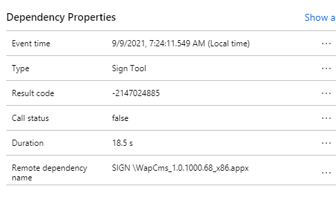 SignFile fails with -2147024885 · Issue #413 · dotnet/sign · GitHub