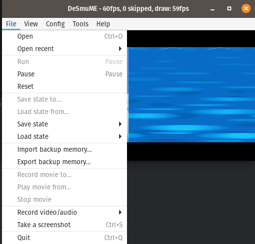 Linux Save State To And Load State From Buttons Grayed Out · Issue 467 · Tasemulators