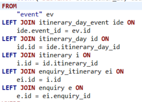 SQL Formatting: option to not have line feed following ON keyword ...