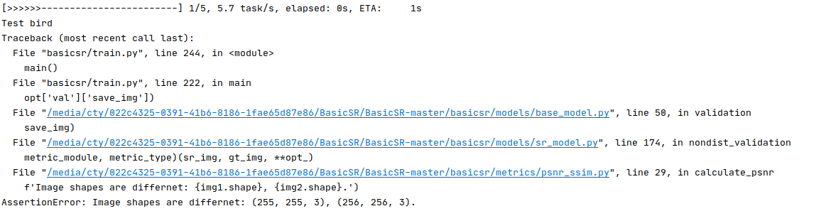 GT and SR size unpatch Bug About EDSR_Mx3 val process · Issue #310 · XPixelGroup/BasicSR · GitHub