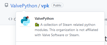 Documentation on the website is out of date · Issue #28 · ValvePython/vpk · GitHub