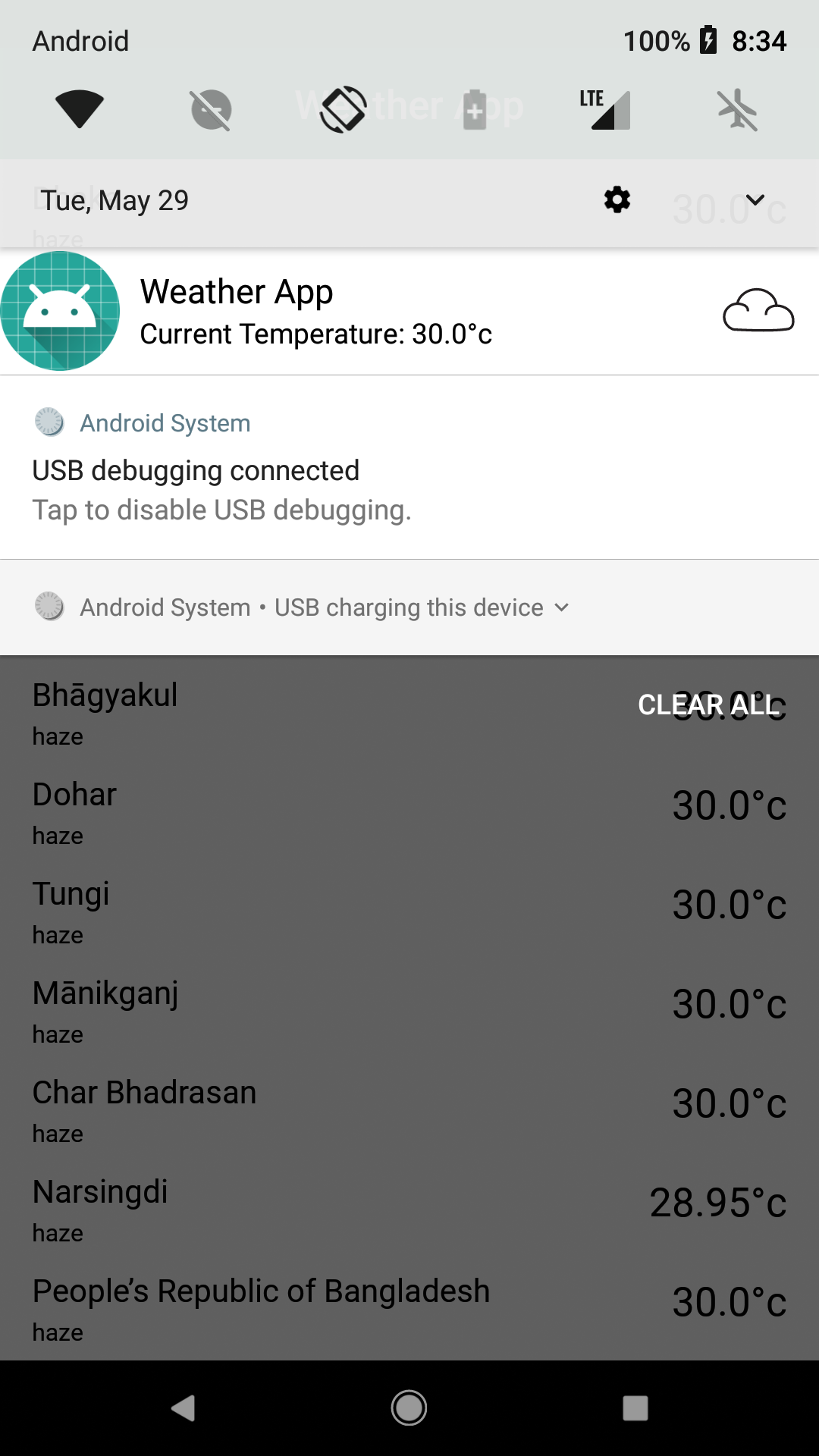 Github Kamrul3288 Weatherapp This Is Simple Weather App Here I Use Dagger2 And Clean