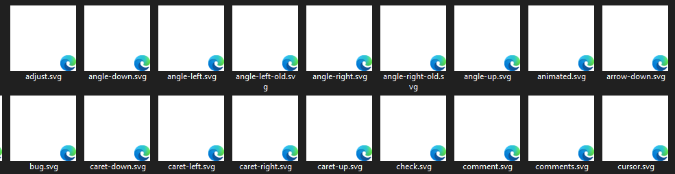 SVG Thumbnails render with white backgrounds instead of transparency ...