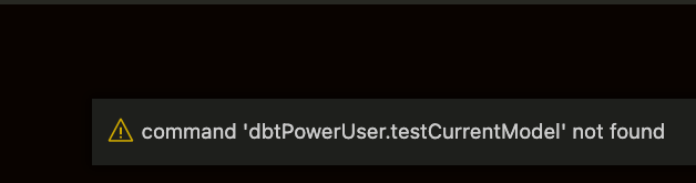 Cmd T Has Been Overriden By Dbt · Issue 205 · Altimateaivscode Dbt