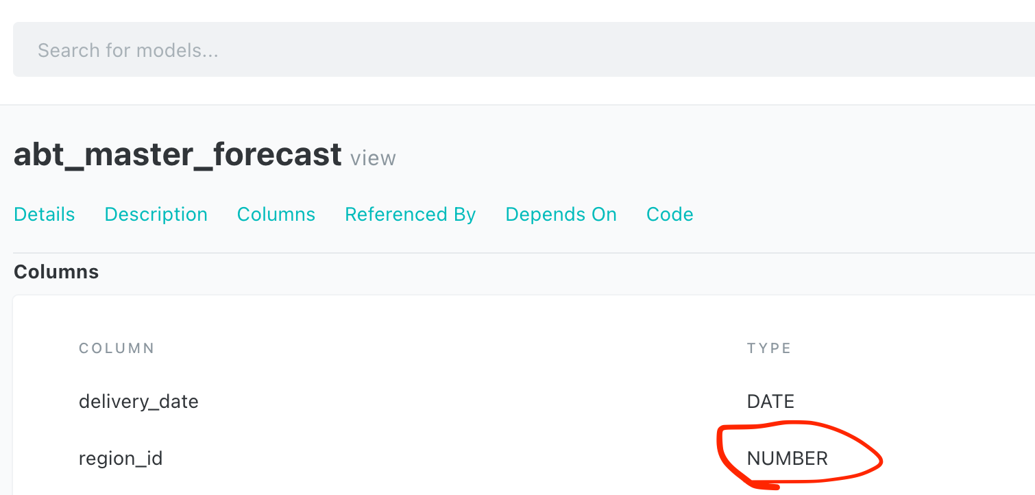 [CT-2885] Column type should be more detailed. · Issue #439 · dbt-labs/dbt-docs · GitHub