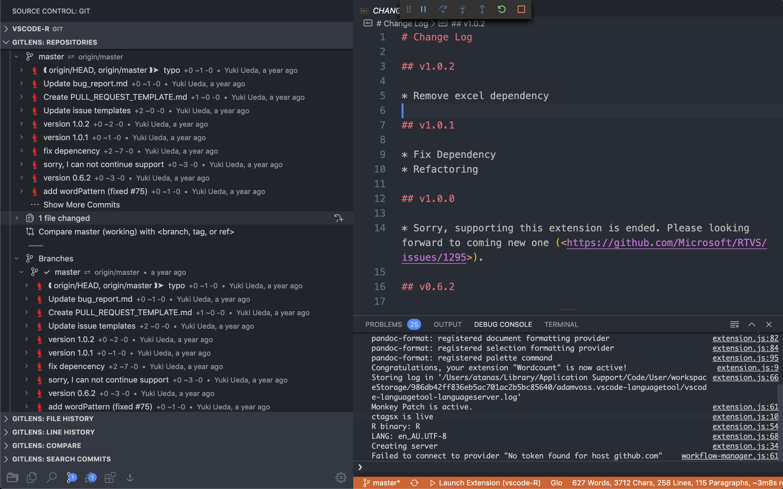 Markdown formatting support · Issue #238 · REditorSupport/vscode-R · GitHub