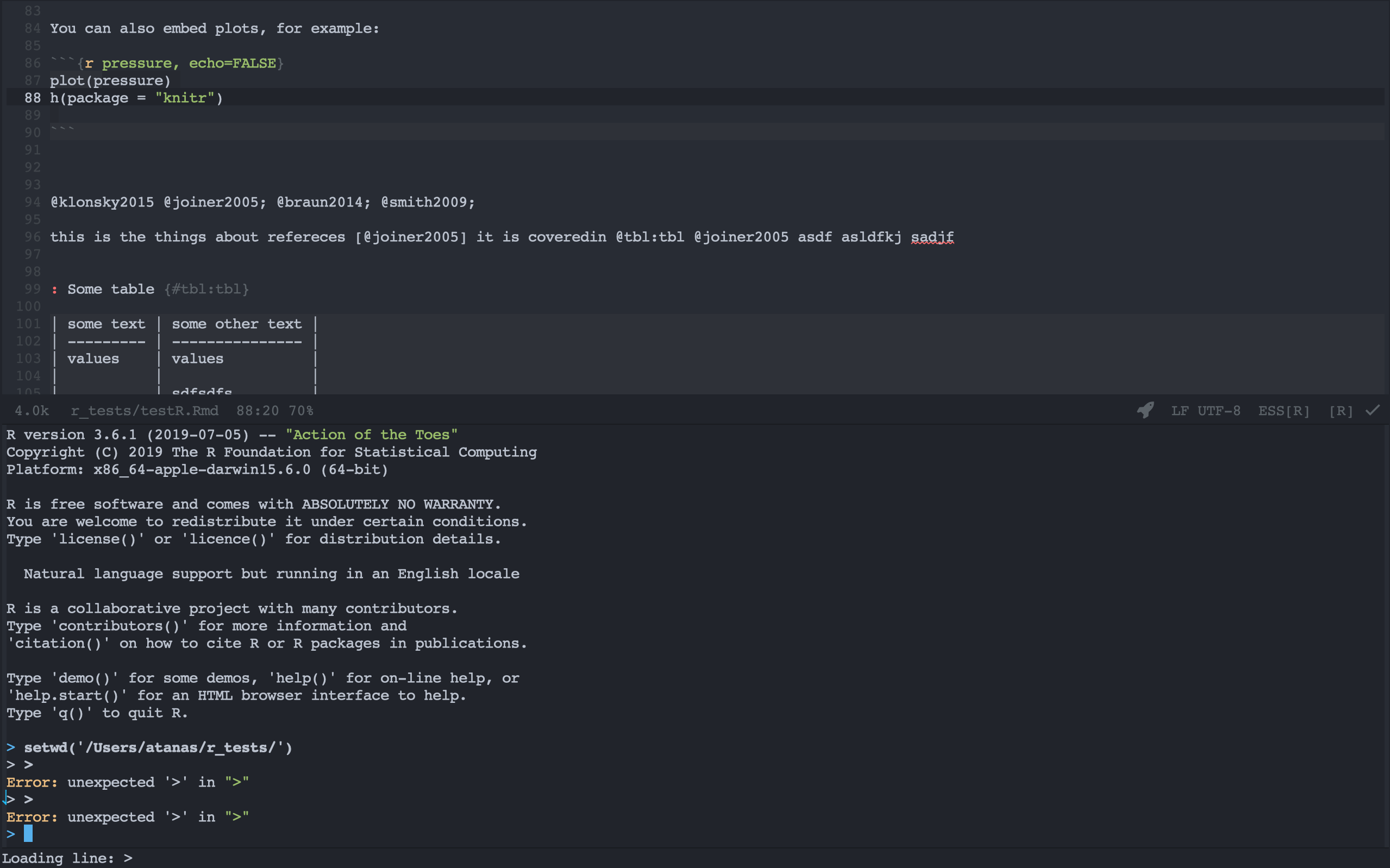 ess-r-mode sends extra character · Issue #2606 · doomemacs/doomemacs · GitHub