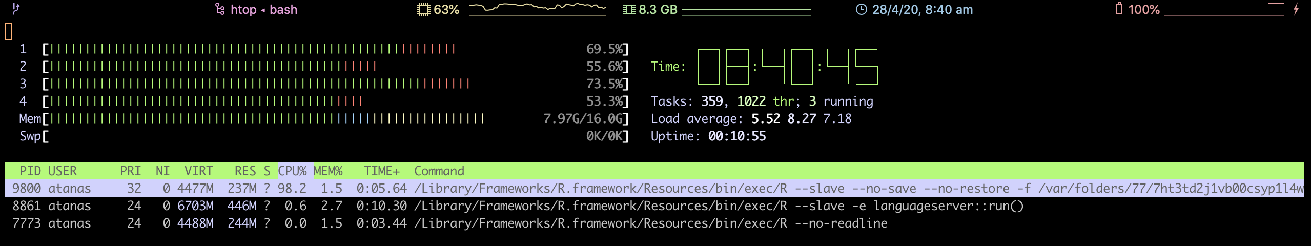 language server uses excessive CPU · Issue #245 · REditorSupport/languageserver · GitHub