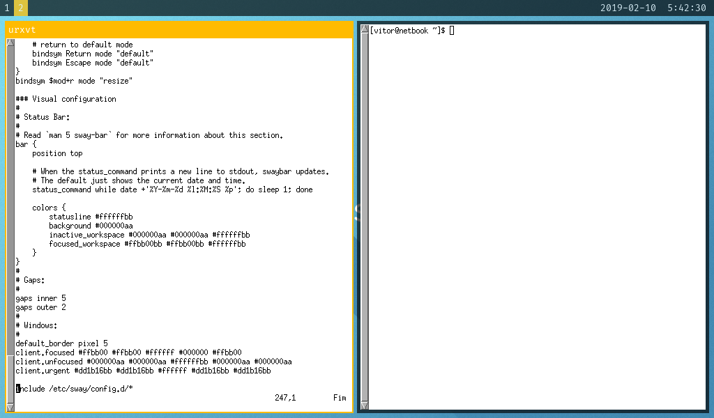 Alpha on border colors · Issue #3642 · swaywm/sway · GitHub