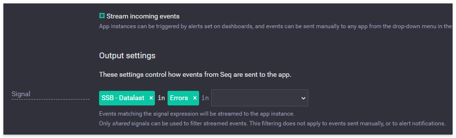Signal Expression Editor Is Incorrectly Grouping Signals · Issue 1177 · Datalustseq Tickets