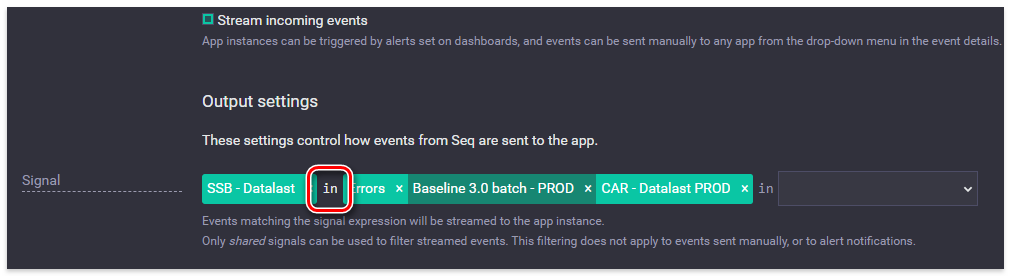 Signal expression editor is incorrectly grouping signals · Issue #1177 · datalust/seq-tickets ...
