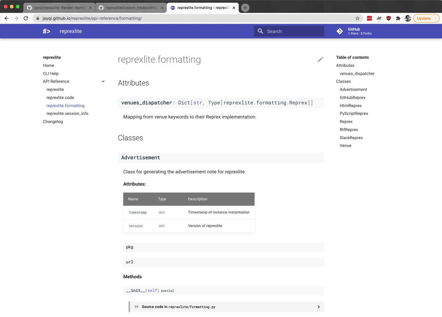CSS classes for just attribute/class/method/function name part of signature · Issue #240 ...