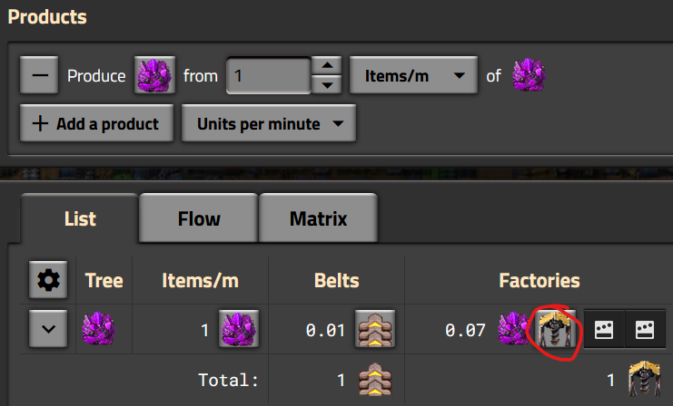 K2: Imersite production erroneously uses mining drill instead of quarry ...