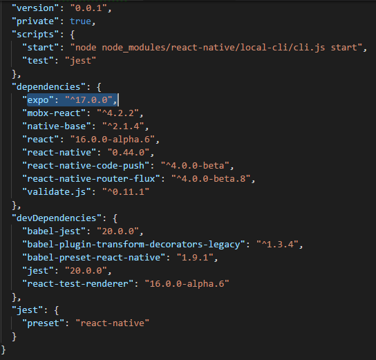 Adding Native Base Crashes Expo Projects Solved · Issue 746 · Geekyantsnativebase · Github
