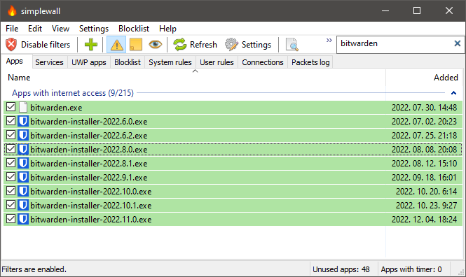 [Question] How to allow apps automatically in a specific folder? · Issue #1344 · henrypp ...