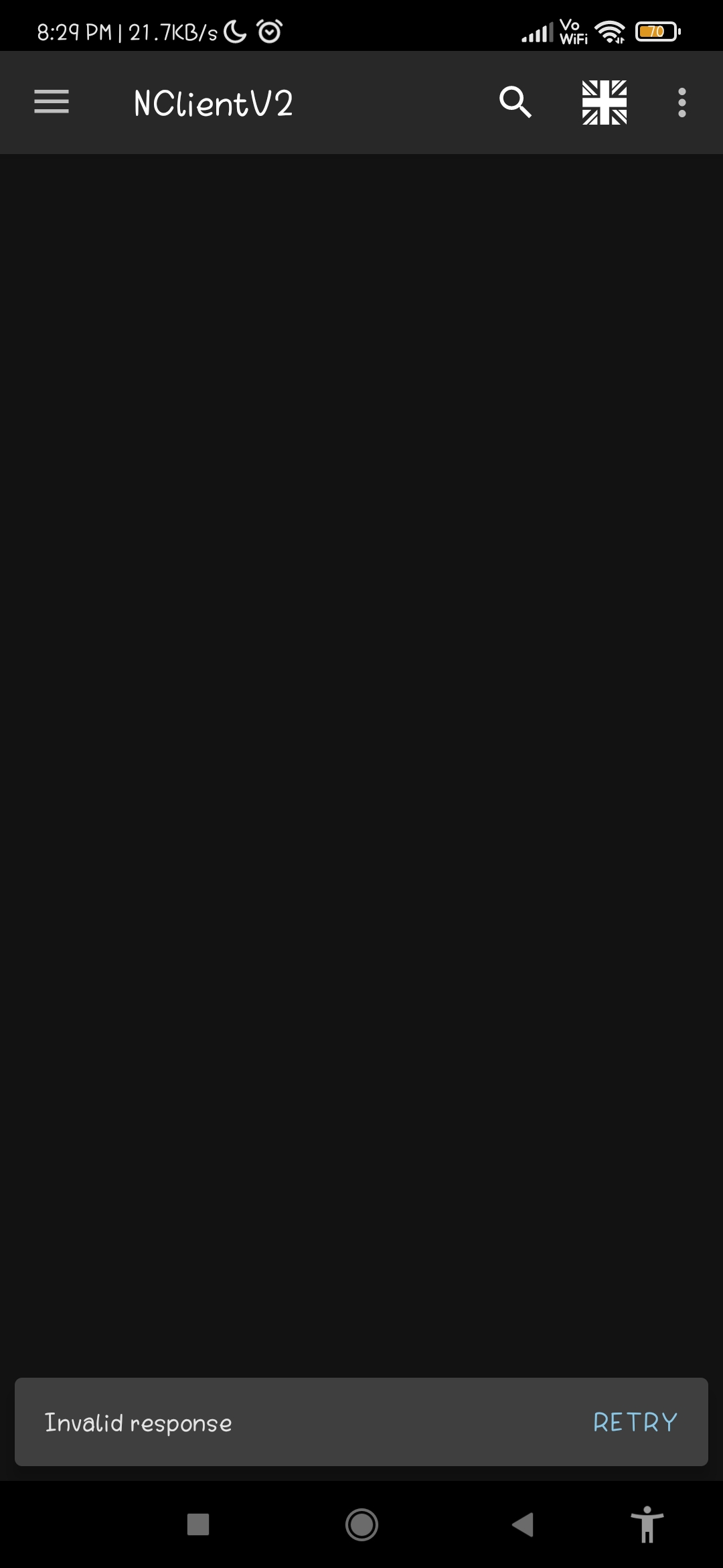 Invalid response · Issue #482 · Dar9586/NClientV2 · GitHub