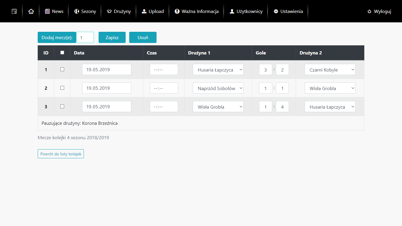 GitHub - zajzi7/Football_Portal: Football club website. An engineering ...