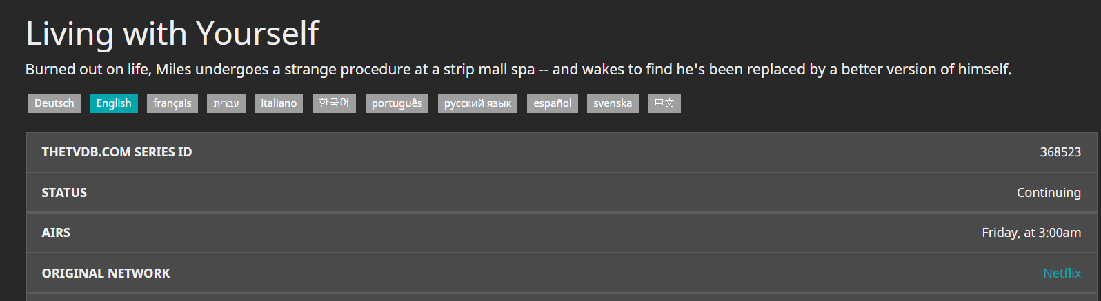 The TVDB API Issues (Deleted shows and wrong posters) · Issue #3415 · Sonarr/Sonarr · GitHub