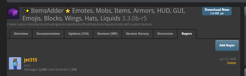JetsPrisonMines Compatibility · Issue #2290 · PluginBugs/Issues-ItemsAdder · GitHub