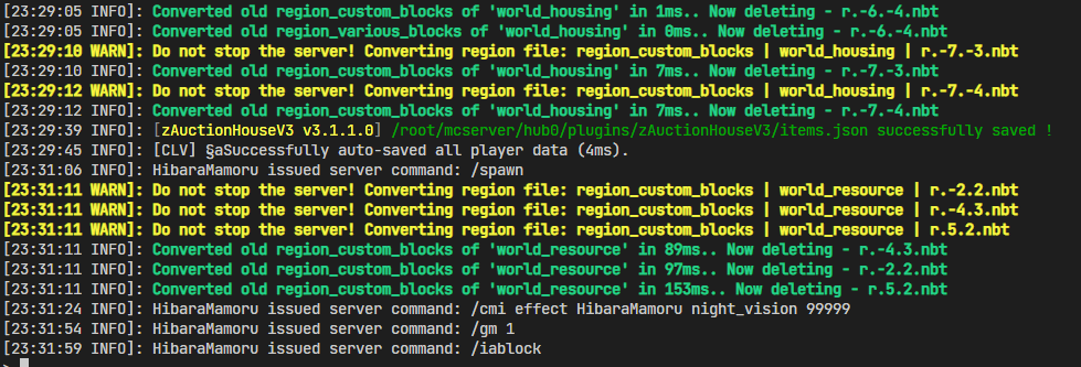 Custom chunks losing data in rare cases · Issue #2403 · PluginBugs/Issues-ItemsAdder · GitHub
