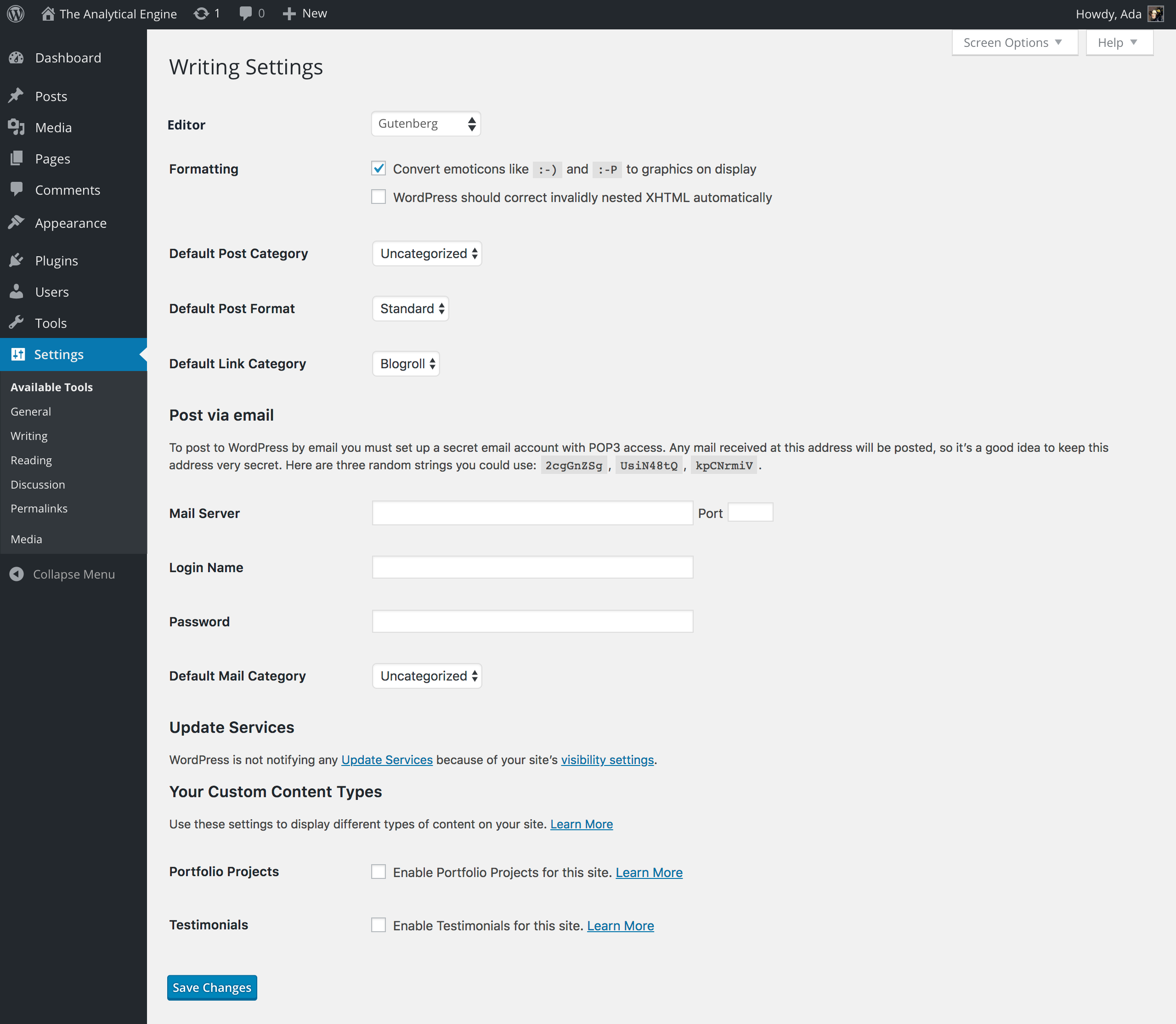 Allow choosing the preferred editor per user · Issue #9 · WordPress/classic-editor · GitHub