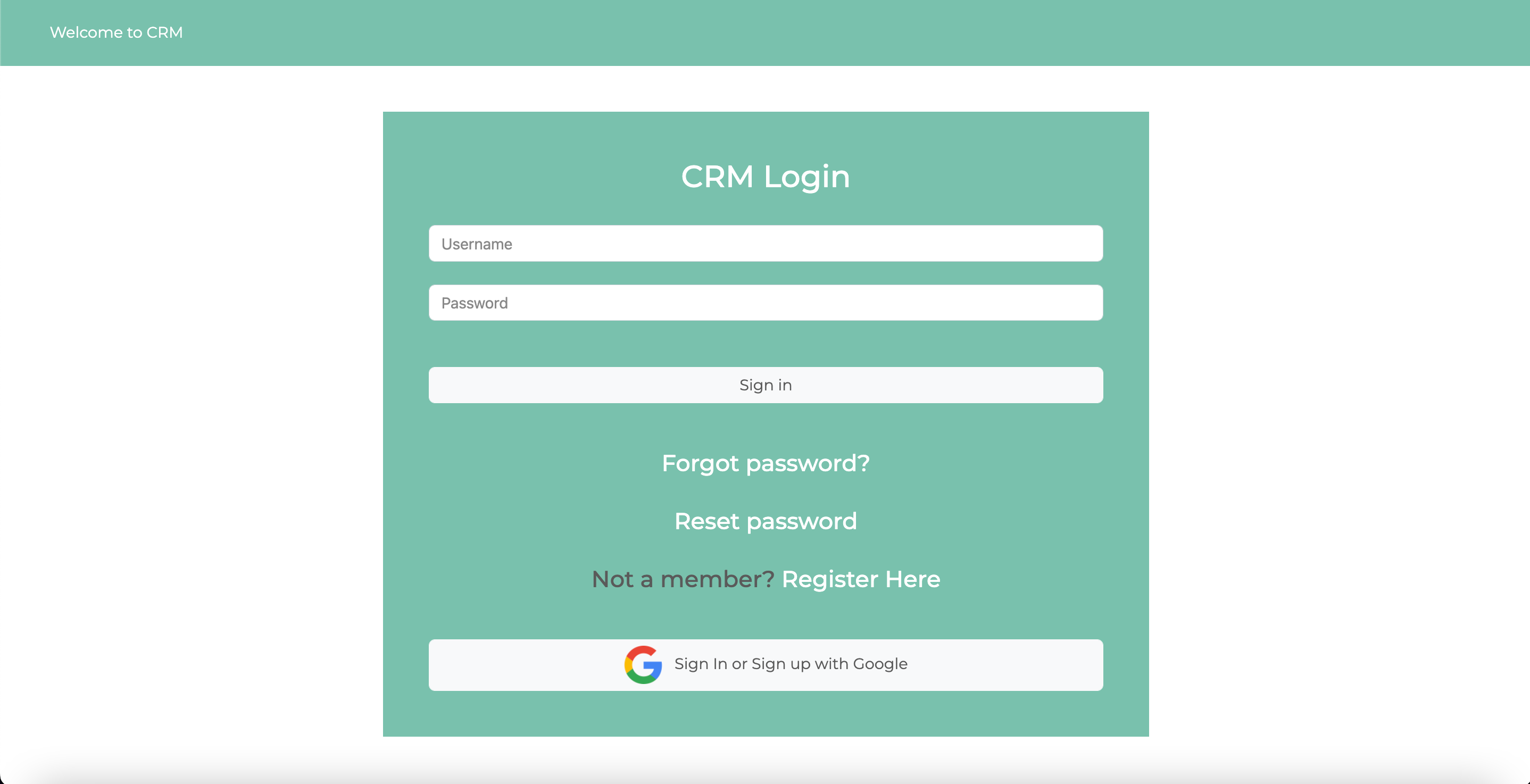 GitHub - BradleyHazel/CRM-MVC