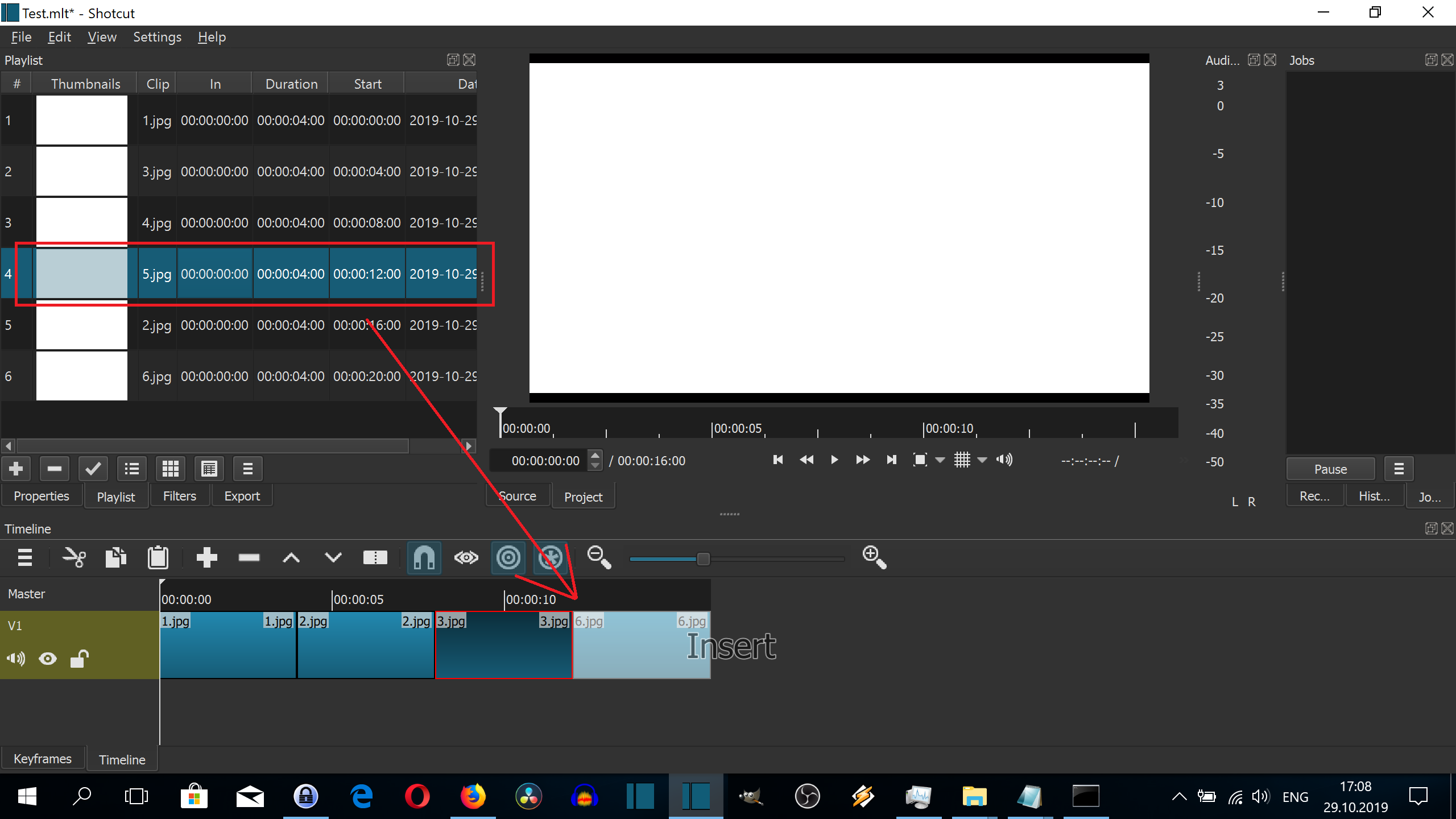 Playlist bug · Issue #788 · mltframework/shotcut · GitHub