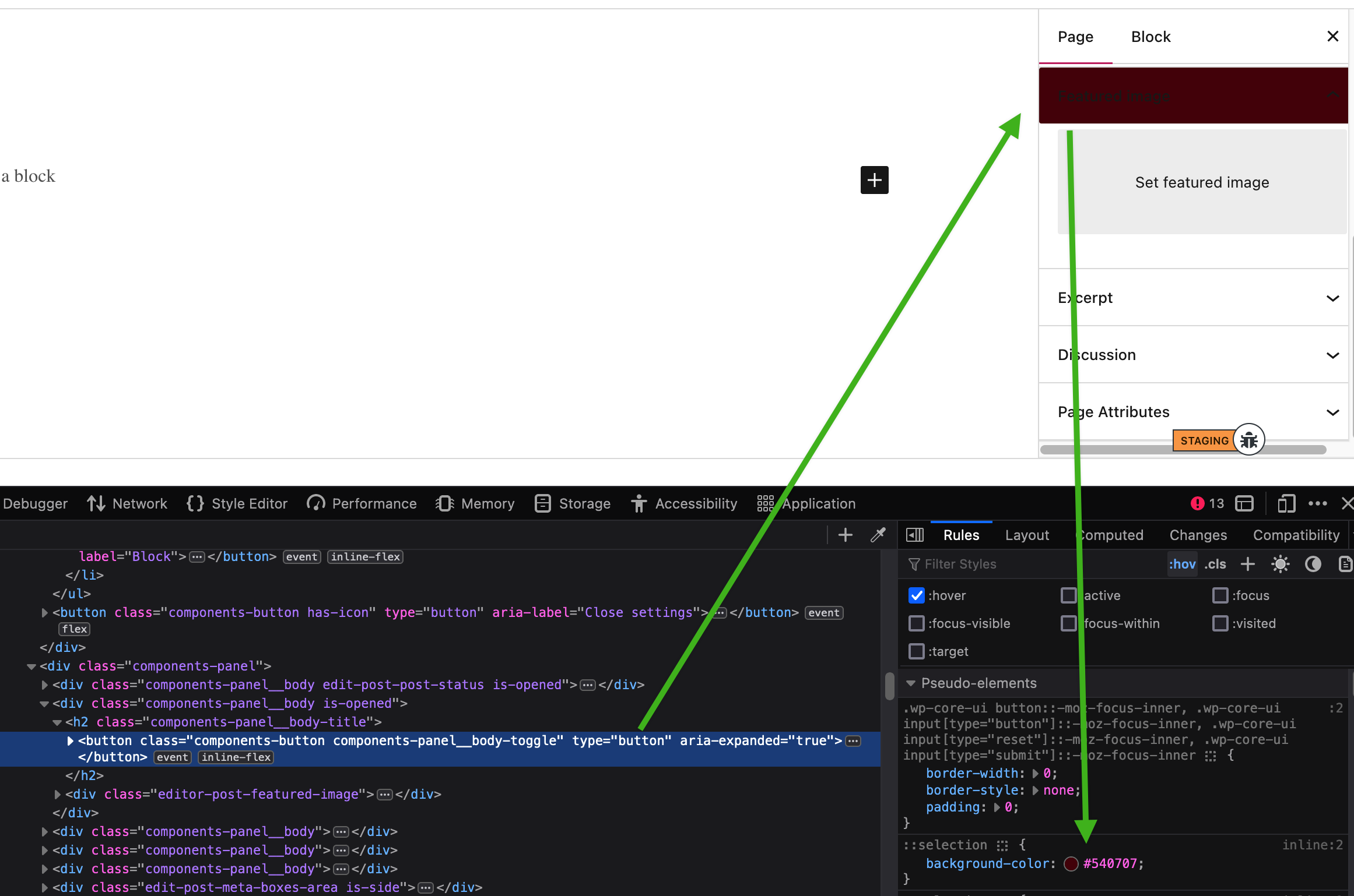 Illustratr Accent Color Affecting Page Editor Mouseover Color · Issue 6955 · Automatticthemes 9592