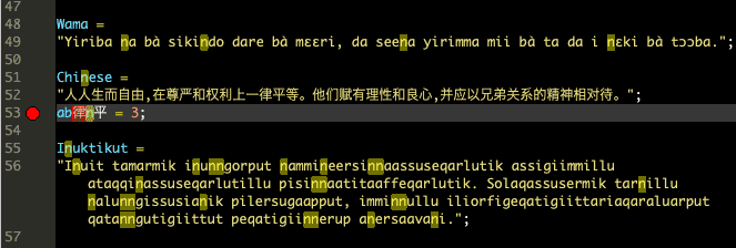 Error highlight not cleared after fixing error in documents with ...