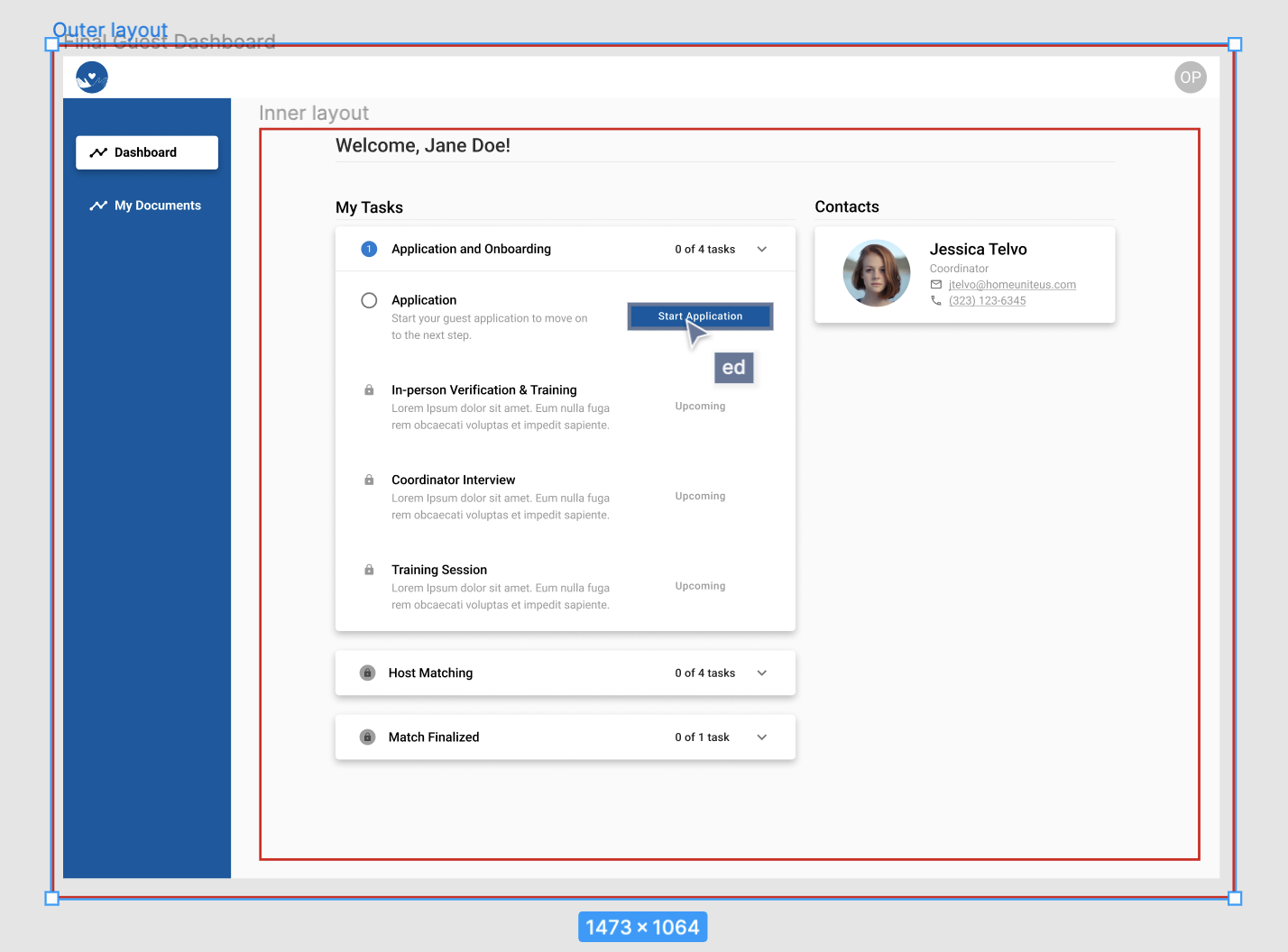 Implement Guest Dashboard Components · Issue #566 · hackforla/HomeUniteUs · GitHub