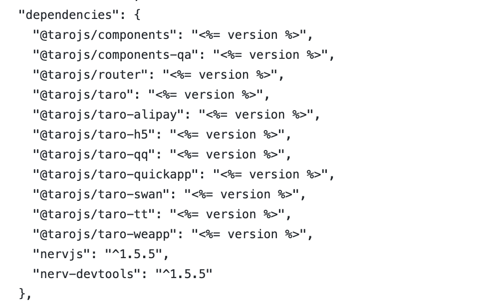 Taro v3.0.0-rc.6云开发模版package.json插件依赖版本问题 · Issue #6864 · NervJS/taro · GitHub