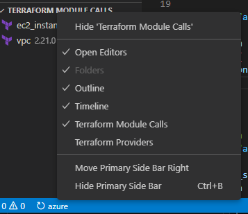 Add new Terraform View Container · Issue #1170 · hashicorp/vscode-terraform · GitHub