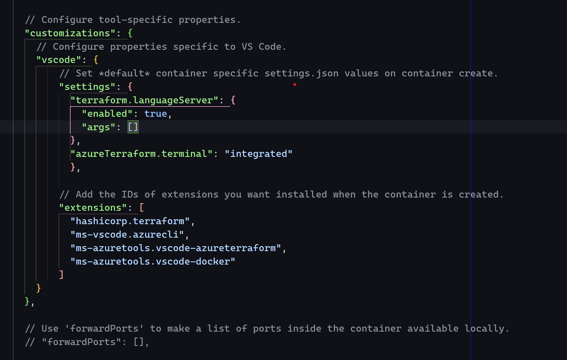 Failure to start terraform-ls using Dev Containers Extensions · Issue #1272 · hashicorp/vscode ...