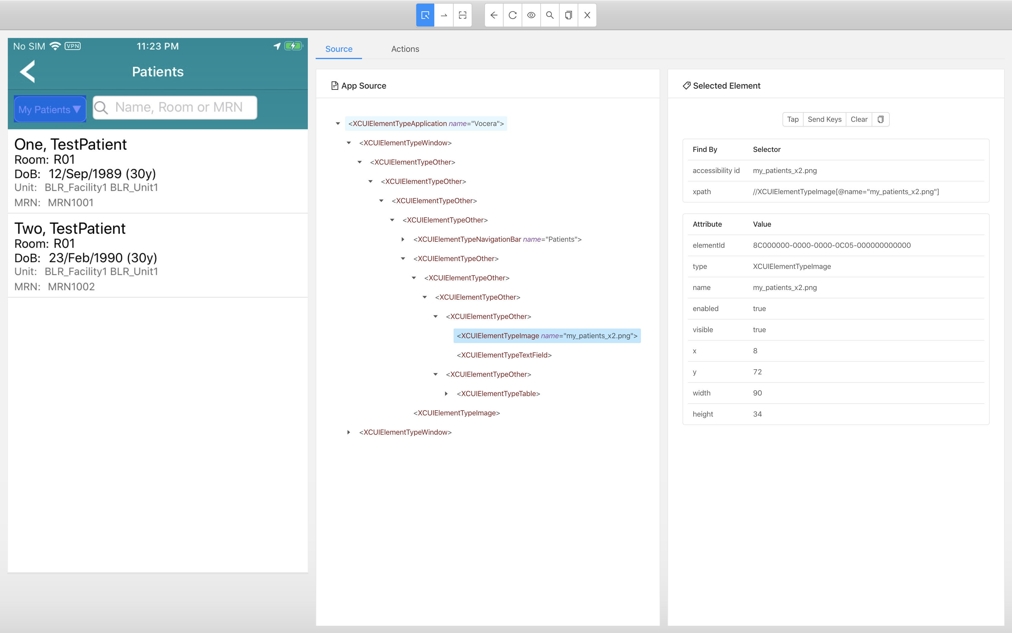 Element Id Is Missing On The Same Screen In Different Context · Issue 14027 · Appiumappium 