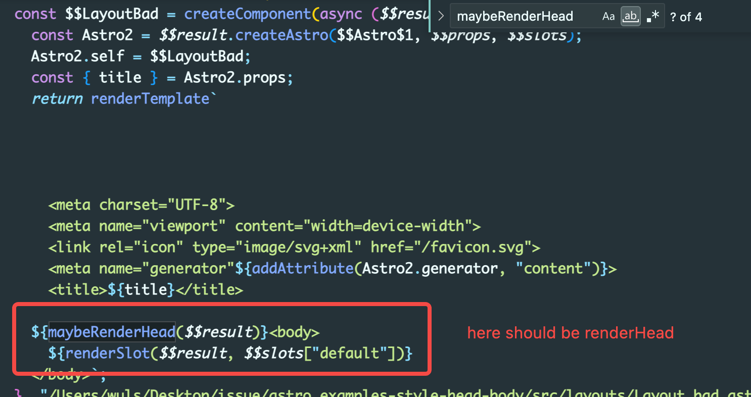 shift style in layout on top of html moves style link from head to body · Issue #5659 ...