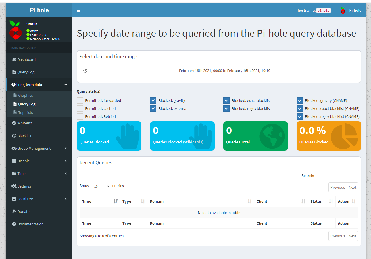 Top Blocked Domains showing domains which aren't blocked · Issue #1740 · pi-hole/web · GitHub