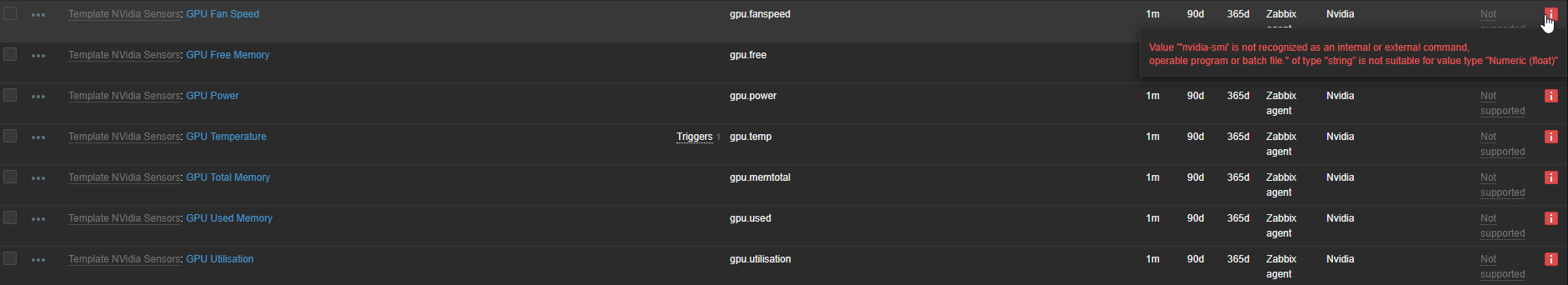 nvidia-smi is not recognized · Issue #5 · RichardKav/zabbix-nvidia-smi-integration · GitHub