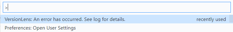 Version Lens doesn't load (#264) · Issues · versionlens / vscode-versionlens · GitLab