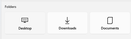 No context menu when pressing on Library folders in home page · Issue ...