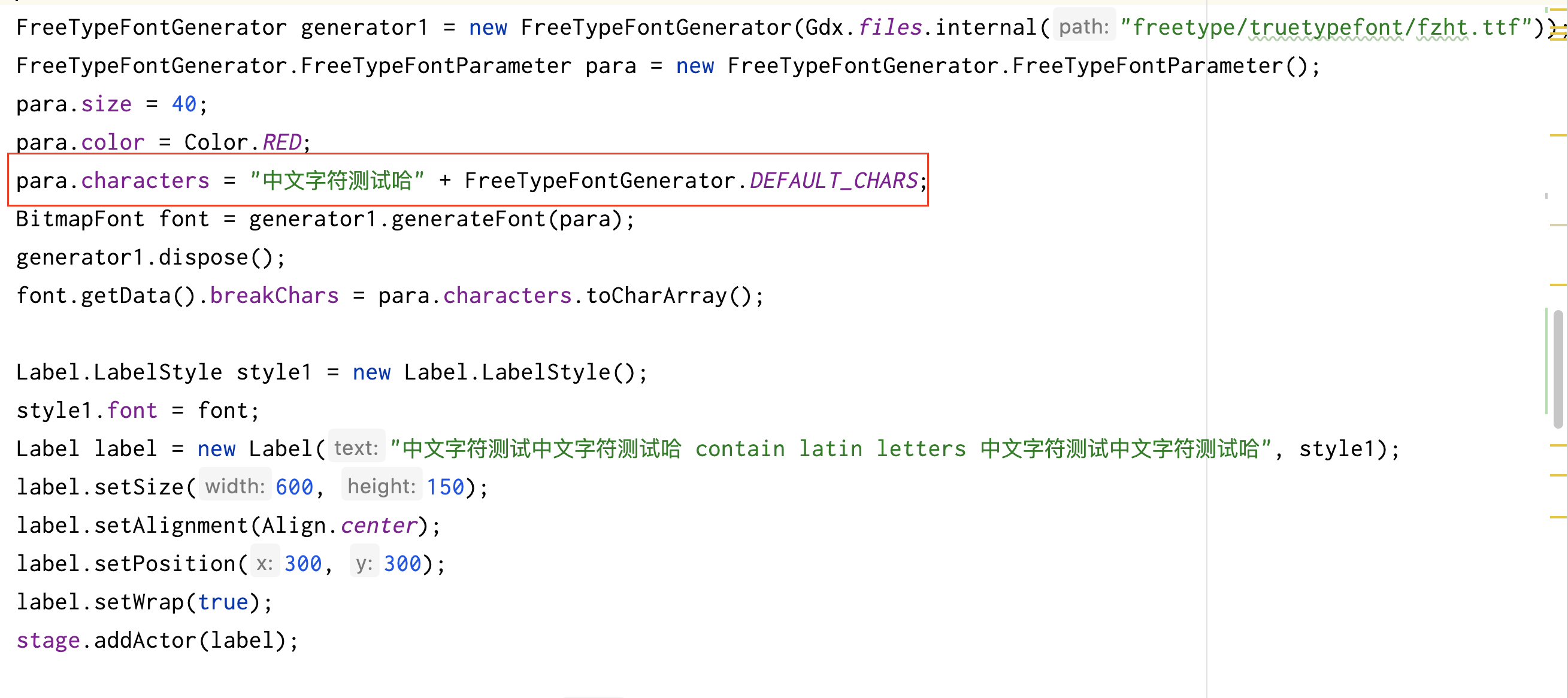 您好，渲染文本需要用BitmapFont，有个疑惑假假如显示的文本是动态的，那岂不是要制作一个包含所有中文的纹理图片？ · Issue #7029 · libgdx/libgdx · GitHub