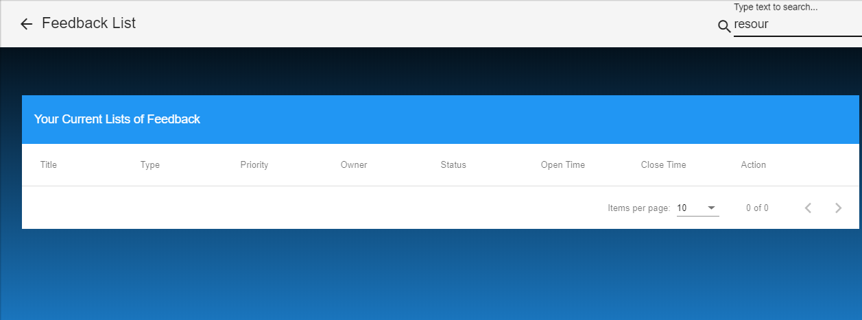 Search Is Not Filterering Most Of The Column Except Owner Column · Issue 1535 · Open Learning 