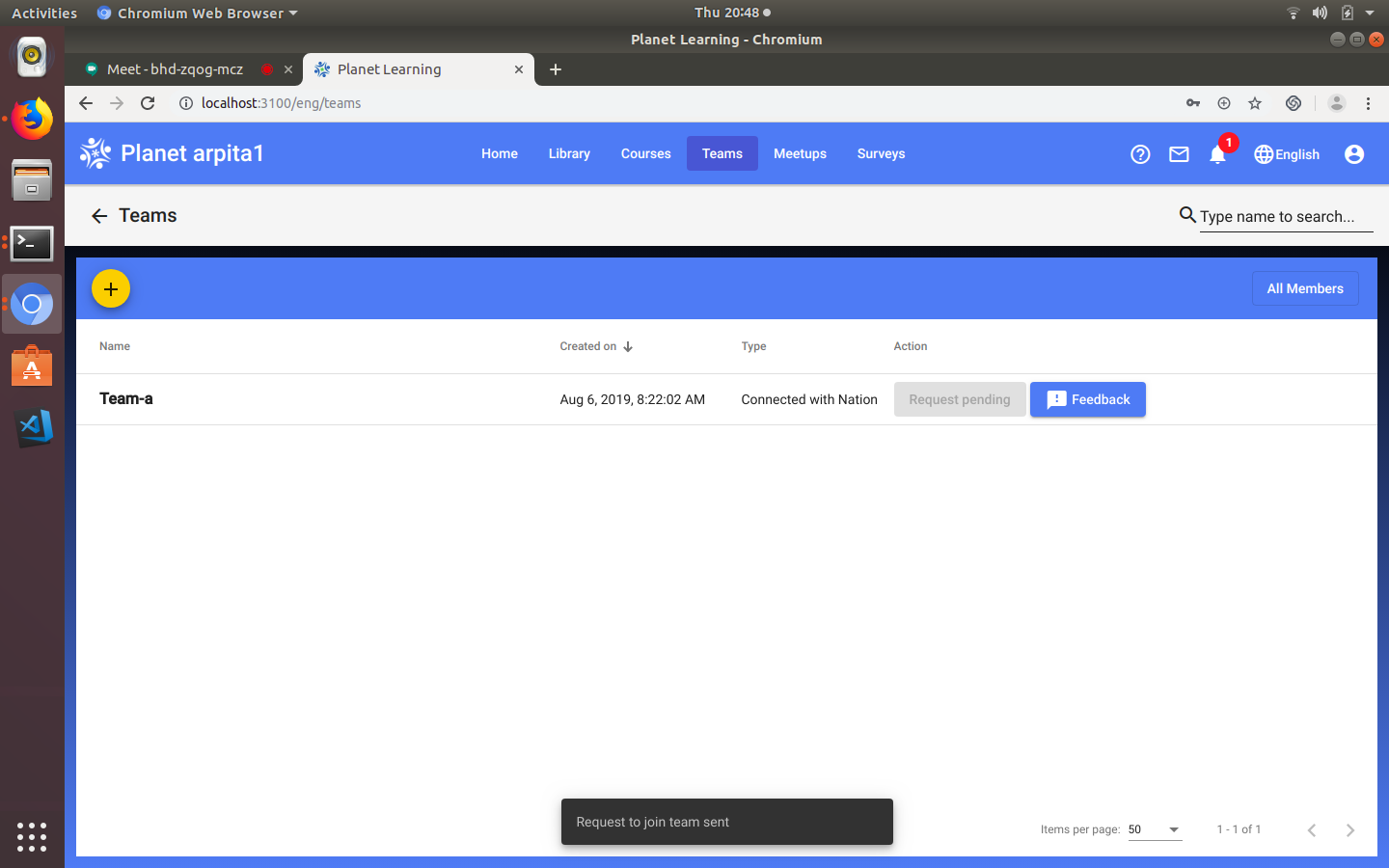 Team: Include team name in request to join message · Issue #4530 · open-learning-exchange/planet ...