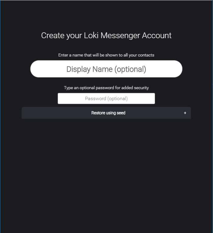 Two Step registration UI · Issue #232 · oxen-io/session-desktop · GitHub