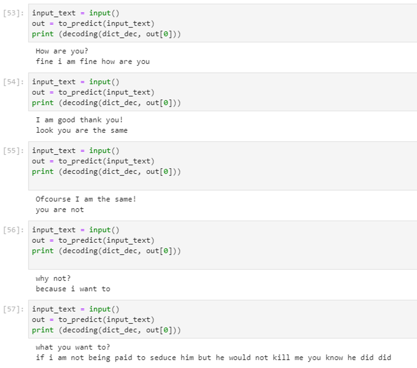 GitHub - Vishnu-Madamanchi/Chatbot: Chatbot: Building a Seq2Seq Model using Attention Mechanism