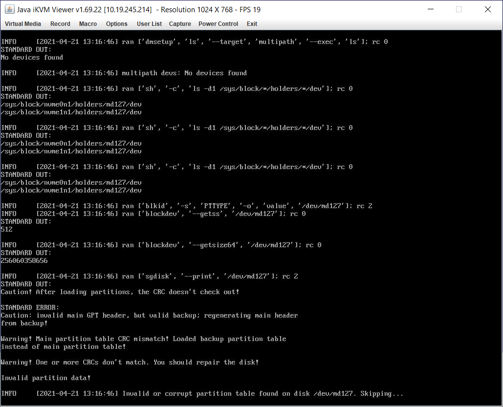 Software Raid Install Ends Up With Blue Screen · Issue 492 · Xcp Ngxcp · Github