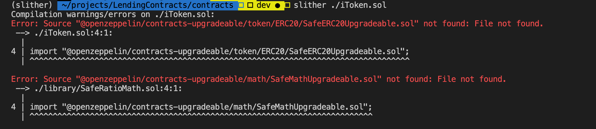 Error: Source "@openzeppelin/contracts/math/SafeMath.sol" not found: File not found. · Issue ...