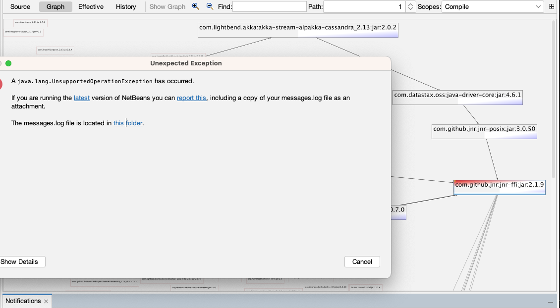 Maven Dependency Graph fails to change pom.xml to fix conflict · Issue #5402 · apache/netbeans ...