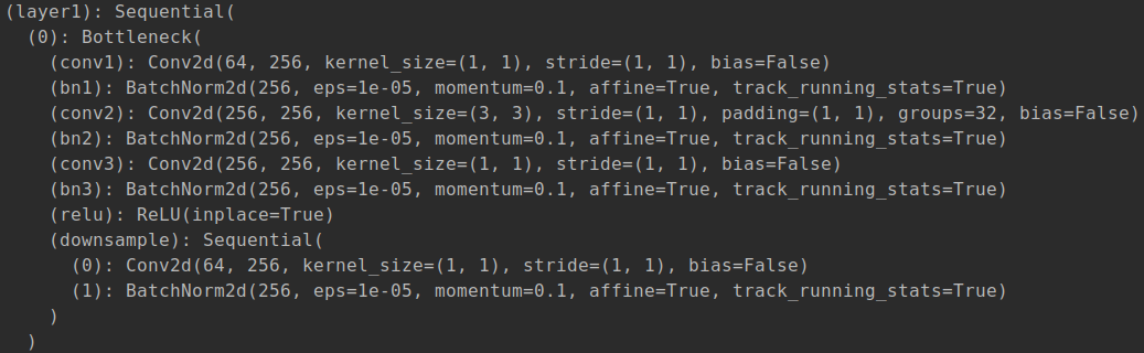 It seems the implementation of ResNet-101 is different from the model in the original paper ...